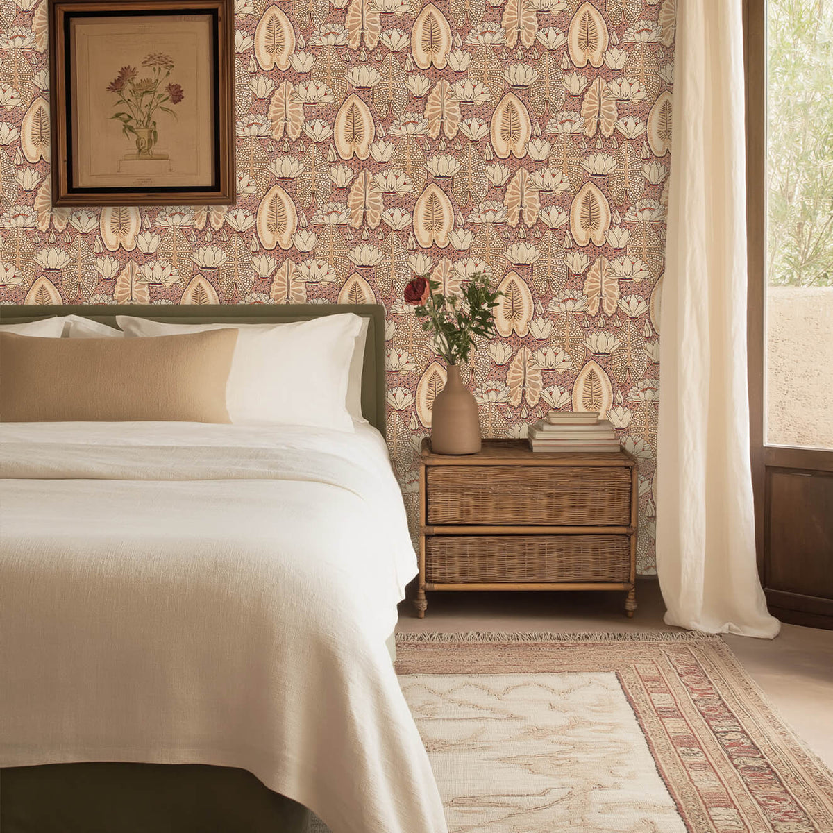 Lily Serenade Pink Wallpaper – Creative Lab Amsterdam